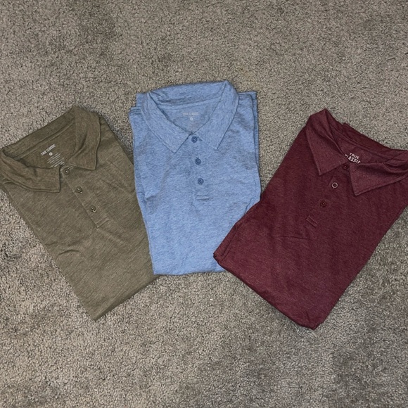 True Classic | Shirts | True Classic Polos 3 Pack Nwot | Poshmark